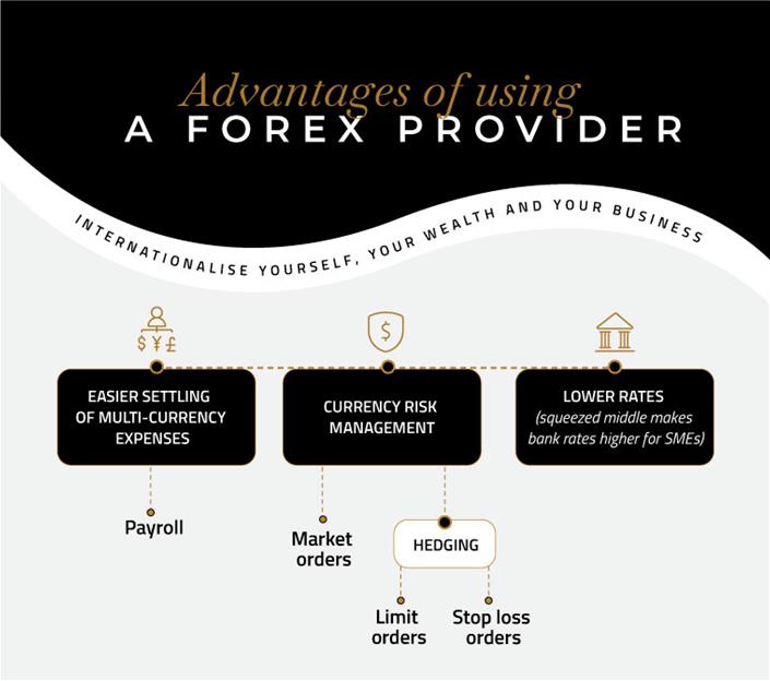 The advantages of using a forex company for your SME